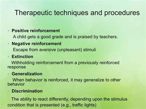 Behavioral Modification Ppt