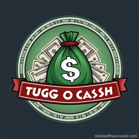 Tug Of Cash Digital Tug Of War Logo Stable Diffusion Online