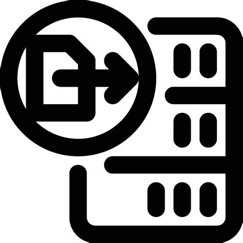 Foreign Data Wrapper External Outline Icon 70666079 Vector Art At