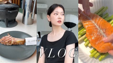 Summer Vlog 프로필 촬영📷 양고기 코스요리🍖 램브란트 선릉 런치 연어🐟 파피요트와 🍊청귤 파스타 해먹기 하남돼지집 배달해먹기 Youtube