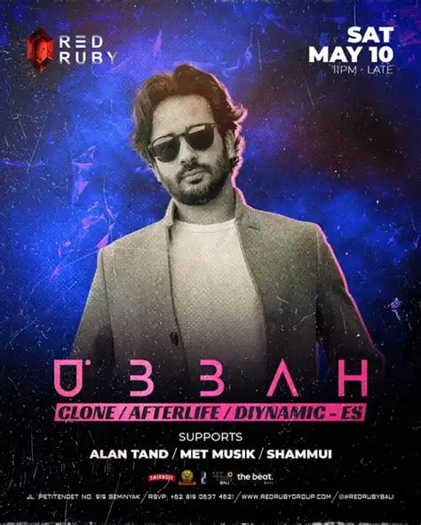 Ubbah At Red Ruby The Beat Bali