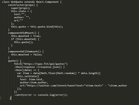 [solved] random quote machine still fail test 6 and 8 the