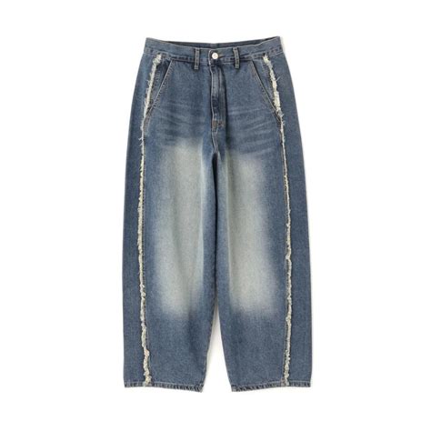 エルエイチピー L H P SIS エスアイエス フリンジデニム ブルー ファッション通販 MAGASEEK マガシーク