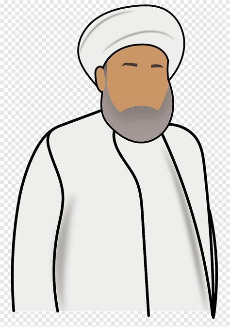 남자 수염 터번 아랍인 이슬람교 Png Pngegg