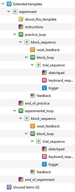 Flanker Task In Opensesame — Experimentation 1