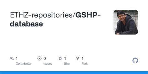 GitHub ETHZ Repositories GSHP Database