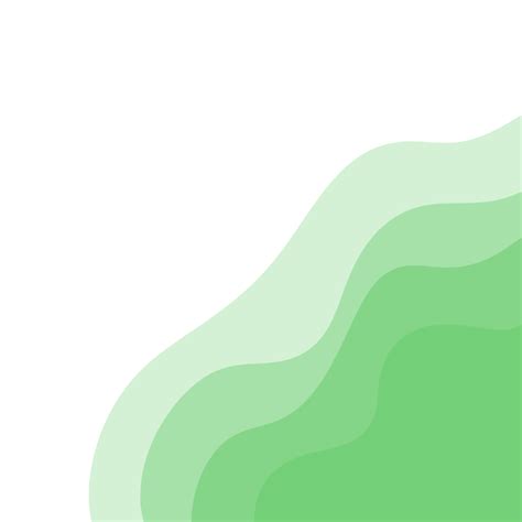 Green Wavy Border Frame 27725881 Png