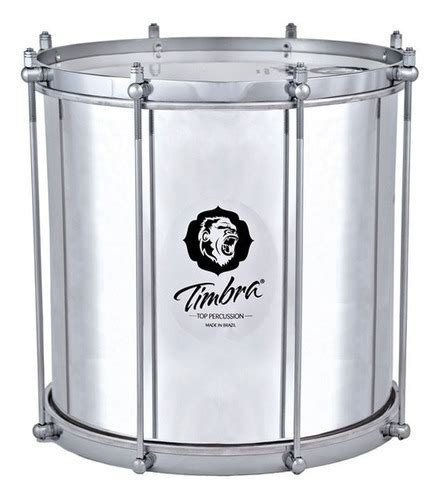 Repinique Repique Profissional Timbra 12x30 Alumínio Polido