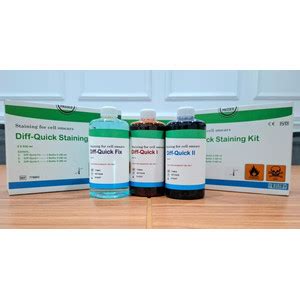 Jual PEWARNAAN DIFF QUICK STAINING KIT Staining For Cell Smears Jakarta Barat HARUTO MALL