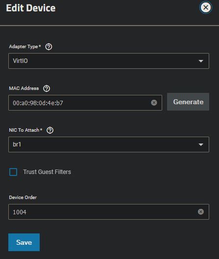 No Route From Guest Os To Truenas Apps And Virtualization Truenas Community Forums