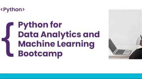 Python For Data Analytics And Machine Learning Bootcamp Tickets By Simplivlearning Monday