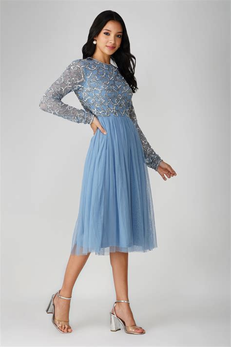 Lace And Beads Party Dress Online Buy Party Dresses Lace And Beads