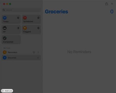 How To Create Grocery List In Reminders On Iphone And Mac Igeeksblog