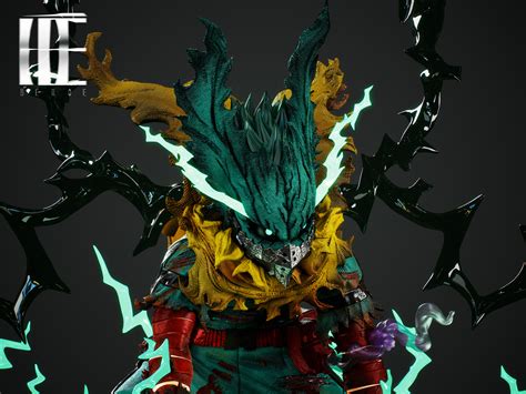 Artstation Dark Deku Midoriya Izuku