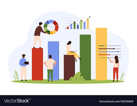 Marketing Research And Data Optimization Seo Vector Image