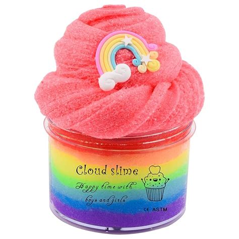 Buy Cioaiwae Rainbow Cloud Slime Kit Online At Low Prices In India