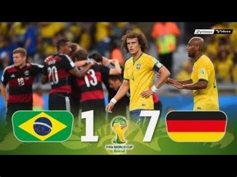 Germany Vs Brasil 7 1 All Goal Highlights Full Match 2014 World Cup