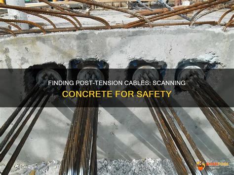 Finding Post Tension Cables Scanning Concrete For Safety Shuntool