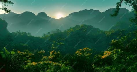Fondos De Pantalla De Paisajes Verdes 4k Ia Generativa Alta Calidad