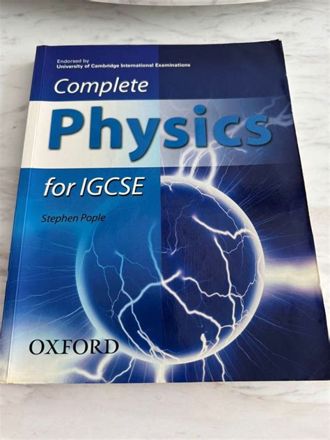Oxford Complete Physics For Igcse Stephen Pople Hobbies And Toys Books And Magazines Textbooks On
