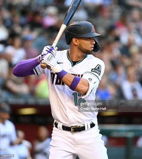 Lourdes Gurriel Jr Of The Arizona Diamondbacks Gets Ready In The