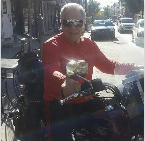 Joseph Chickie” Ciancaglini One Time Philly Capo Cheesing On A Motorcycle C 2010s Rmafia