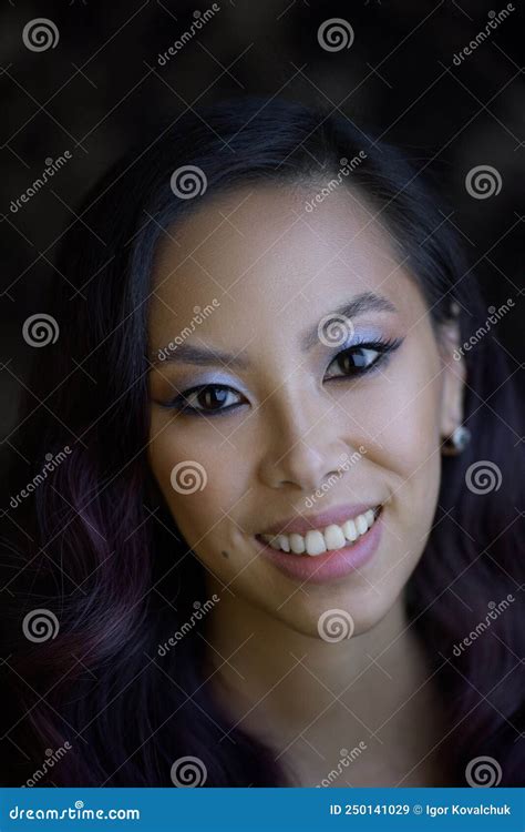 Simple Portrait Of Young Woman Stock Image Image Of Gorgeous