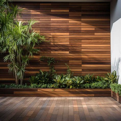 Outdoor Cedar Wall Ideas