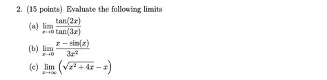 solved 15 ﻿points ﻿evaluate the following