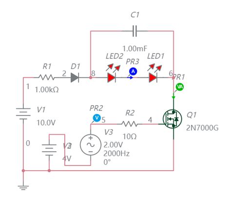 Diode Rc Am Demodulator Multisim Live