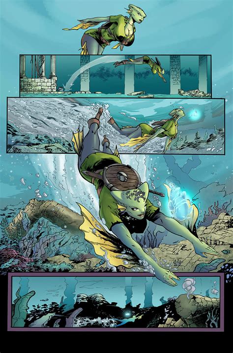 Color Comic Page By Art In Comic On Deviantart