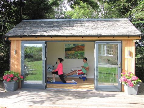 36 Home Gym Designs And Ideas For Back Porch Workouts Garden Home Gym