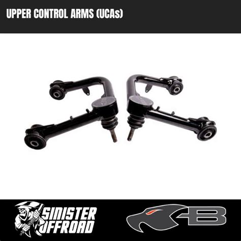 Blackhawk Upper Control Arms Suits Toyota Prado 250 Series