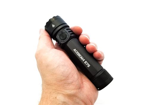 Acebeam E75 Review 3000 4500 Lumen Edc Flashlight 1lumen
