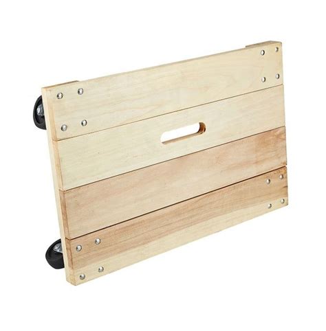 24 372 1000 Lb Capacity Hardwood Solid Deck Dolly Zeluga