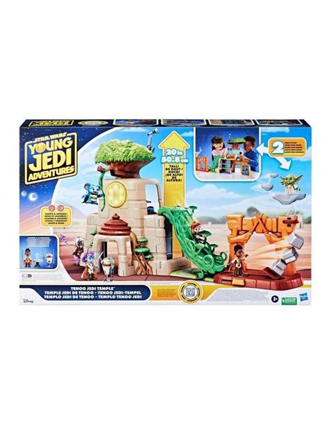 Young Jedi Adventures Tenoo Jedi Temple Playset Myer