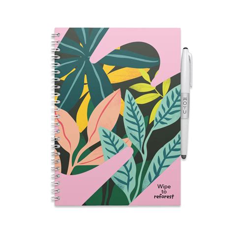 Love Garden Erasable Notebook Moyu Nature On Rocks