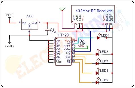 Transmitter And Receiver Circuit Diagram