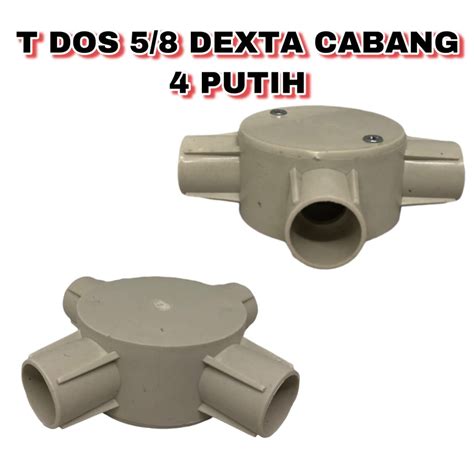 T Dos 58 Dexta Branch 4 สีขาว 5 ชิ้น Shopee Thailand