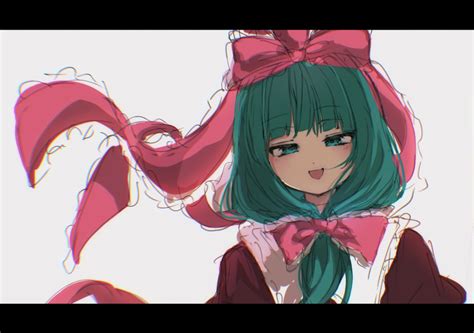 Safebooru 1girl Blunt Bangs Bow Frilled Bow Frilled Ribbon Frills