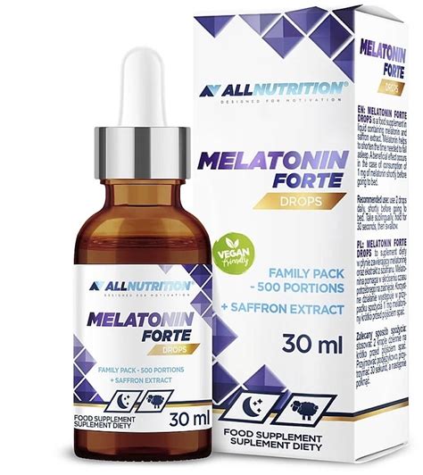 Пищевая добавка "Мелатонин" в каплях - Allnutrition Melatonina Forte ...