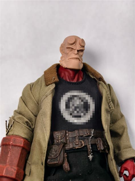 14 16 112 118 Comics Helloboy Man Head Sculpt For Male Action