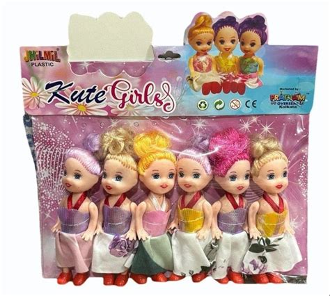 Rubber Kute Girls Doll At ₹ 72set In Kolkata Id 2855285946530
