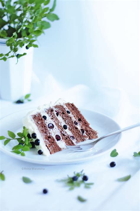 Urodzinowy Tort Jagodowy Wiem Co Jem