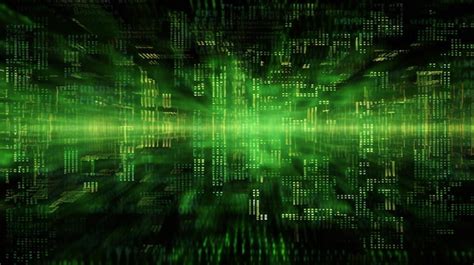 Premium Photo Digital Binary Code Matrix Background