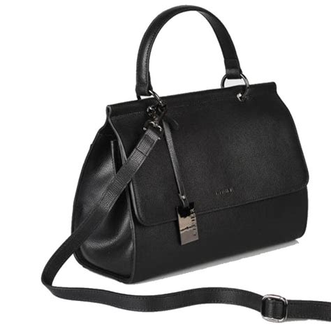 Etrier Blazer Sac à Main Cuir Noir