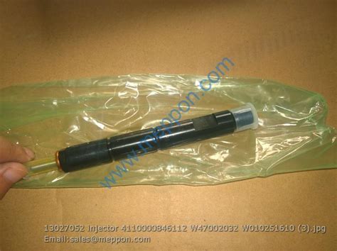 13027052 Injector 4110000846112 W47002032 W010251610 Weichai Meppon