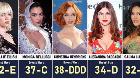 Bra Sizes Famous Celebrities The Results Will Shock You 😱 Youtube
