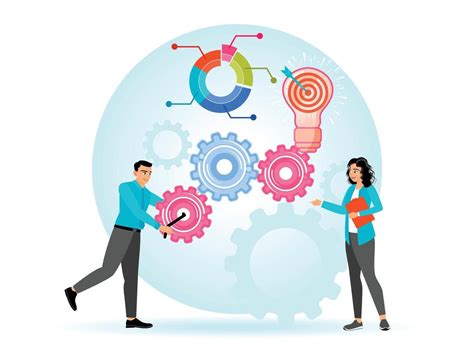 Business Tech Integration Vector Art Icons And Graphics For Free Download