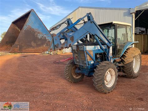 4146 1998 Ford 7710 Front End Loader Bilbul Nsw Realm Group Australia